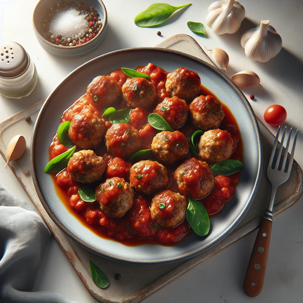 Savory Turkey Meatballs Simmered in Rich Marinara Sauce - RecipeSurge